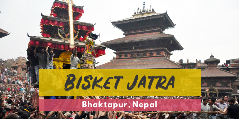 Bisket Jatra: Festivals in Bhaktapur, Nepal